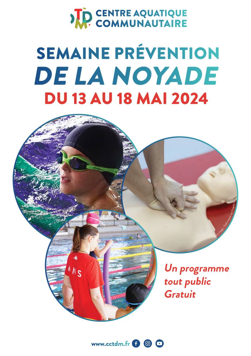 Semaine prévention de la noyade : du 13 au 18 mai - Ville de Thiers